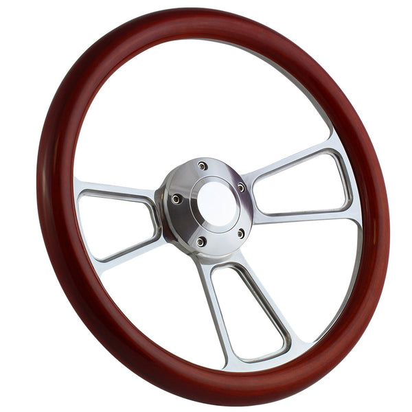 14" BILLET MUSCLE - WOOD – Newworldmotoring